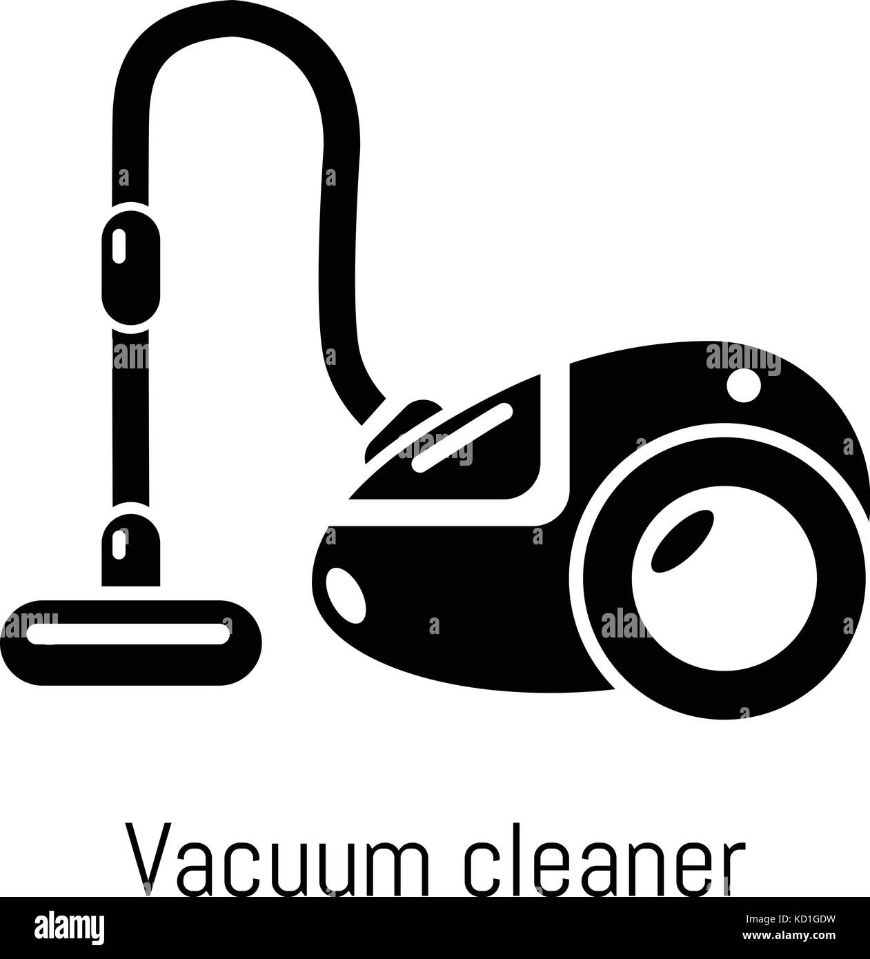 Vacuum cleaner icon, simple black style Stock Vector Image & Art - Alamy