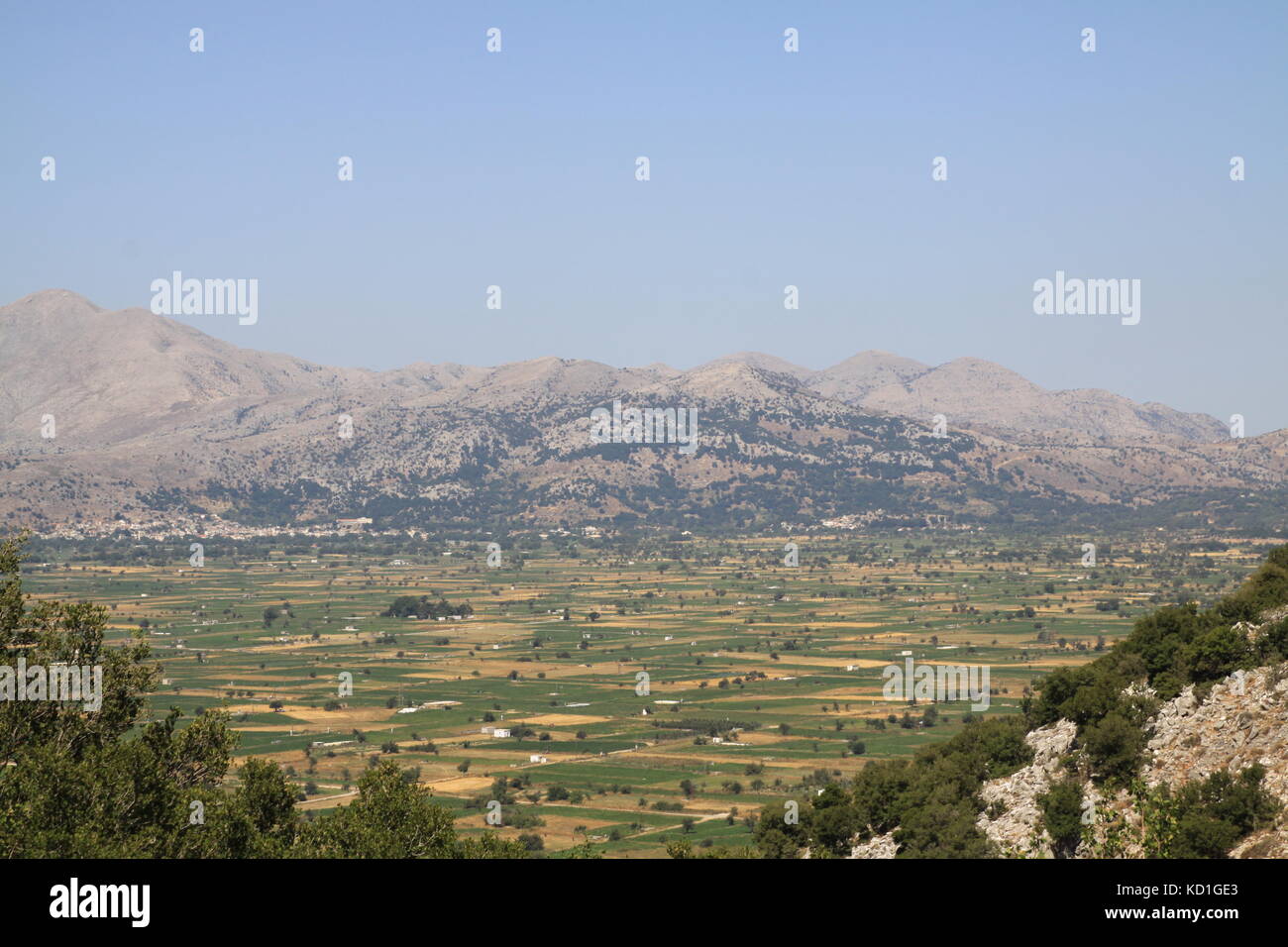 Landscape took on Crete, at Greek Mountains Stock Photo - Alamy