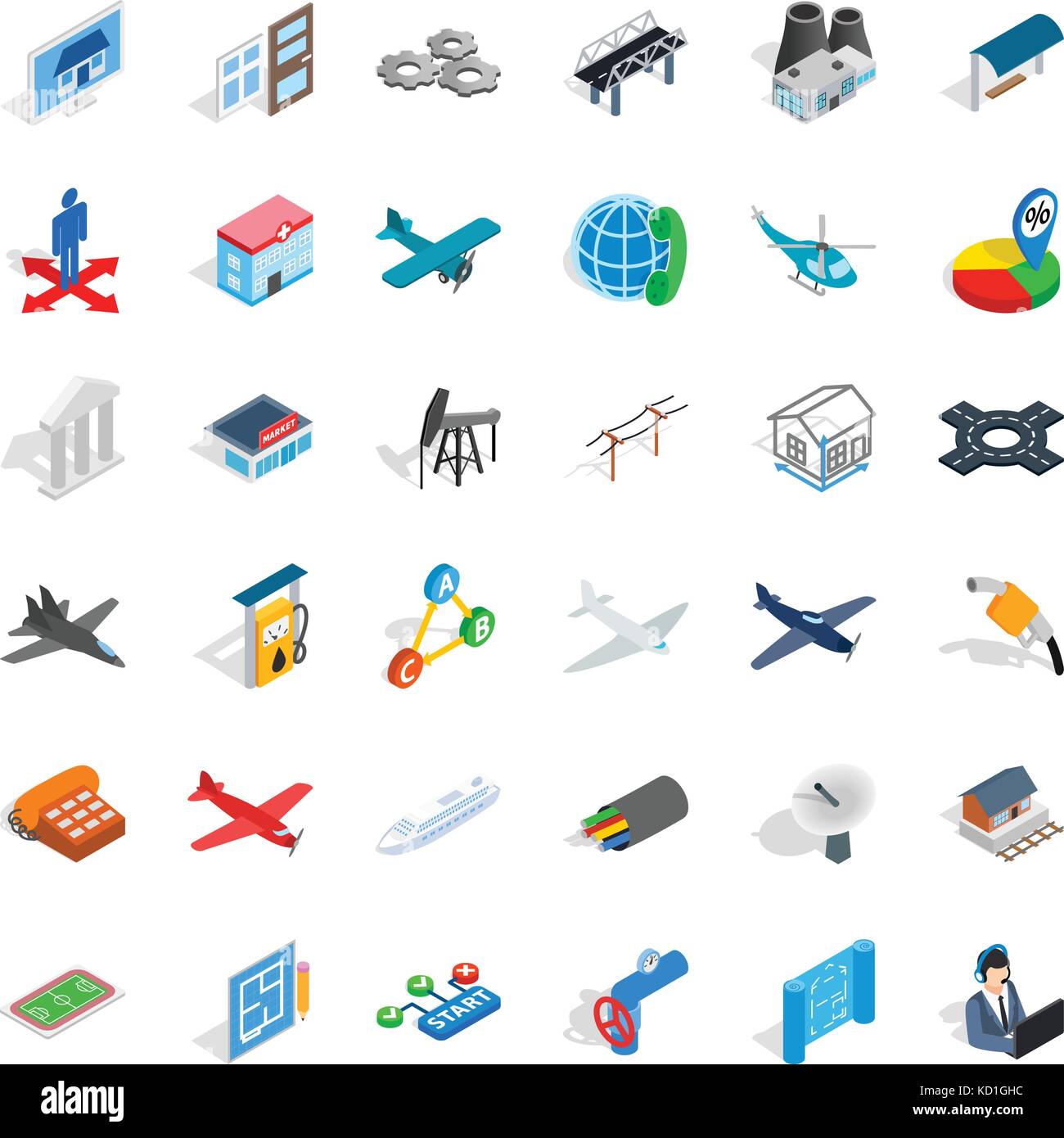 Jet gas station Stock Vector Images - Alamy