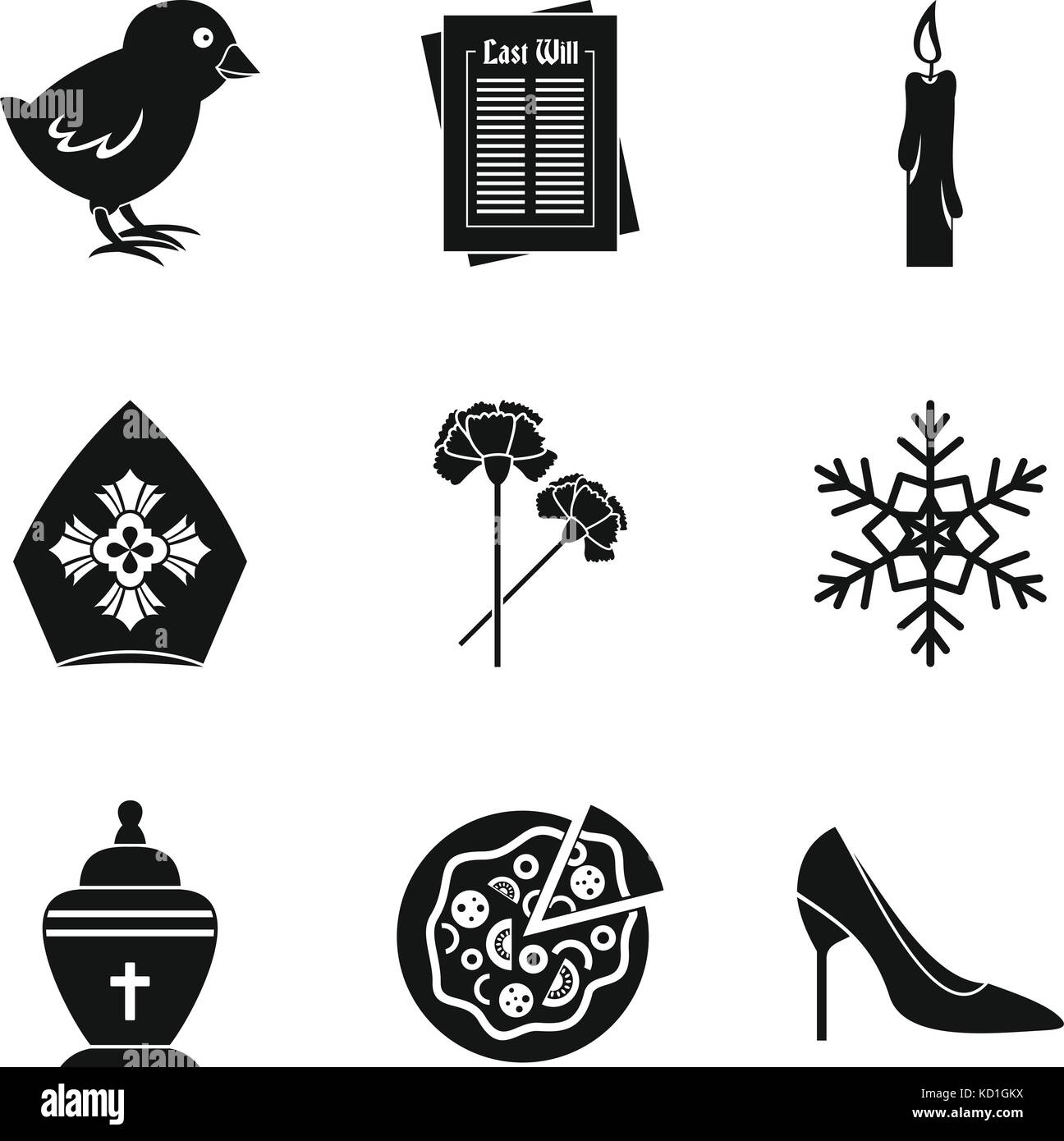 Catholic church exterior priest Stock Vector Images - Alamy