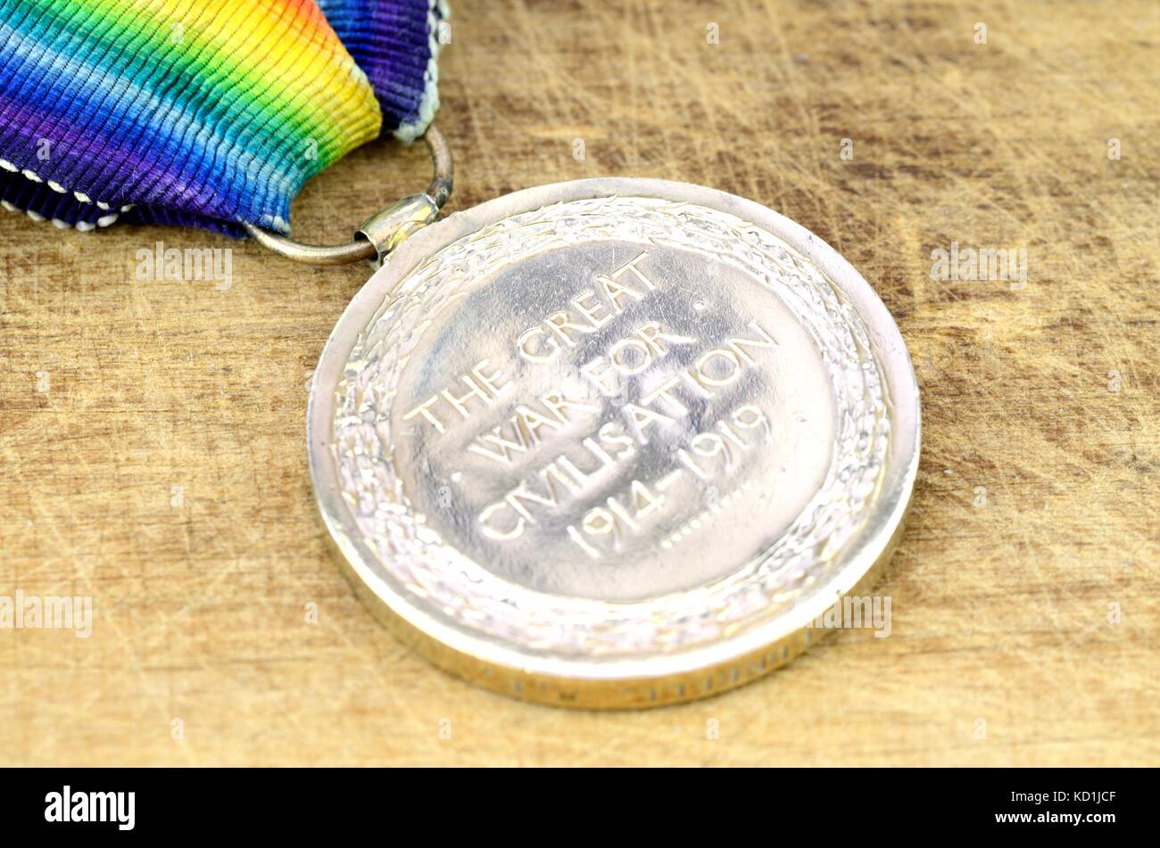 WW1 British Victory Medal Stock Photo - Alamy