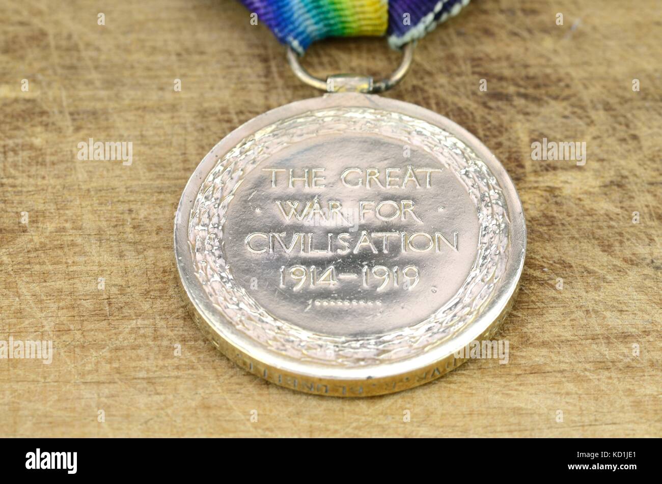 WW1 British Victory Medal Stock Photo - Alamy