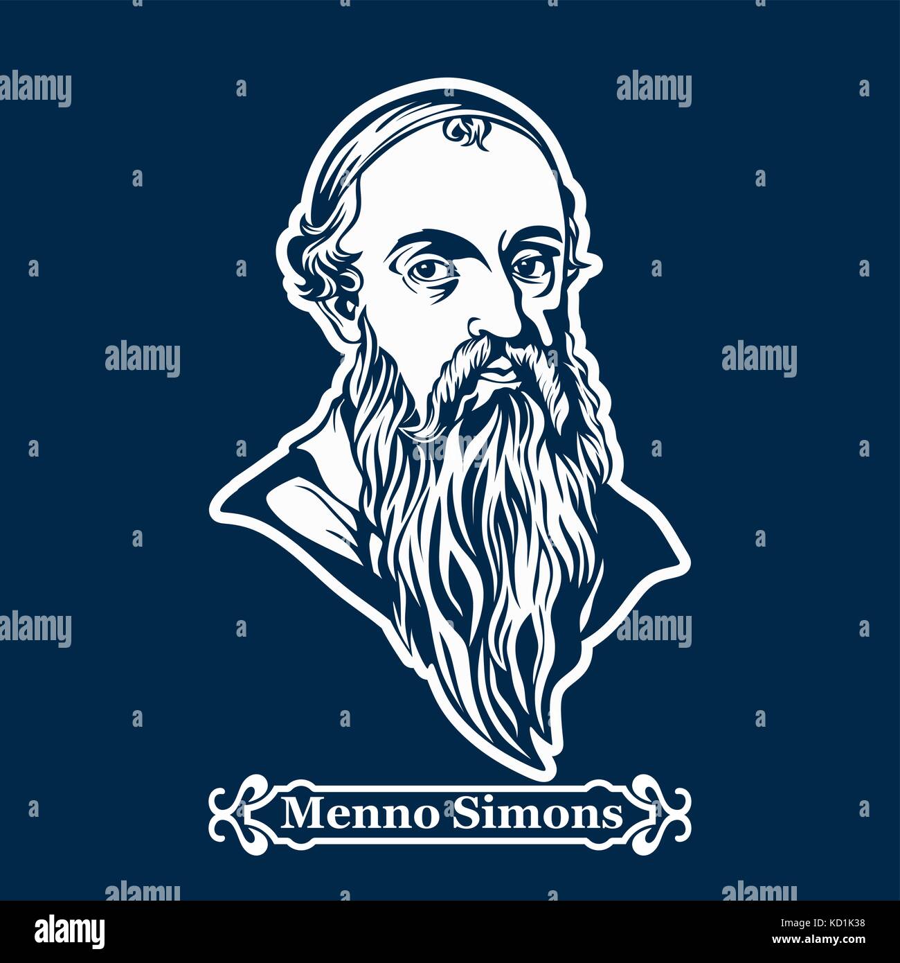 Menno Simons Or Simonis High Resolution Stock Photography and Images ...