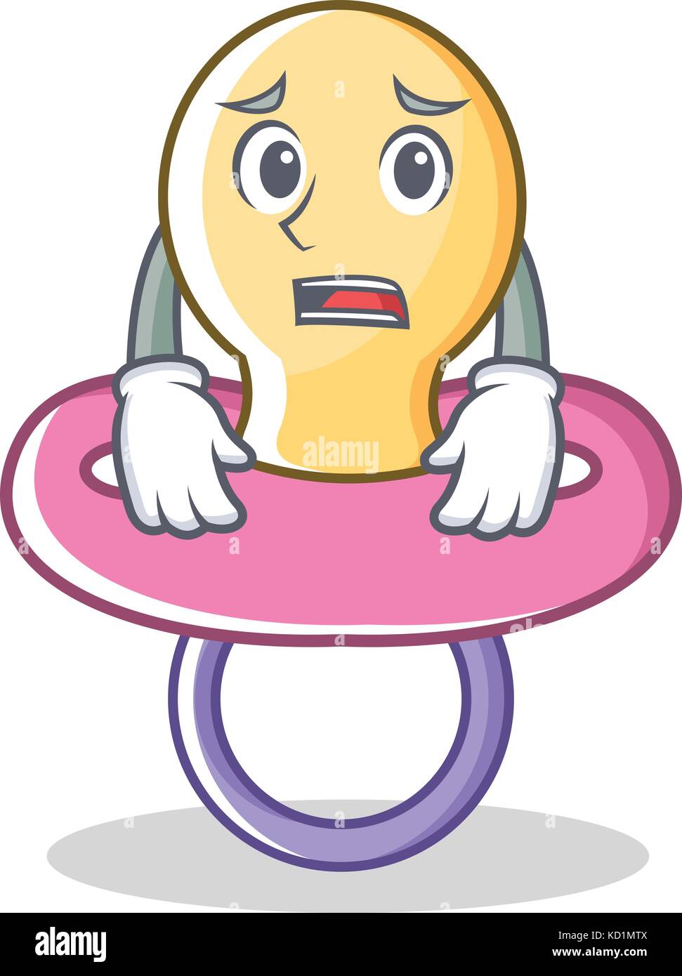 Baby afraid Stock Vector Images - Alamy
