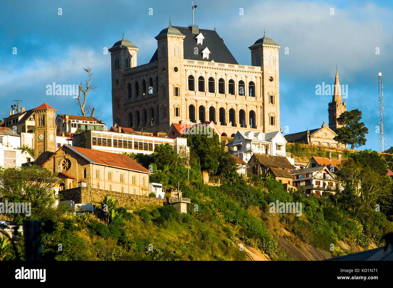 Queens Palace Rova, Antananarivo, Madagascar Stock Photo - Alamy