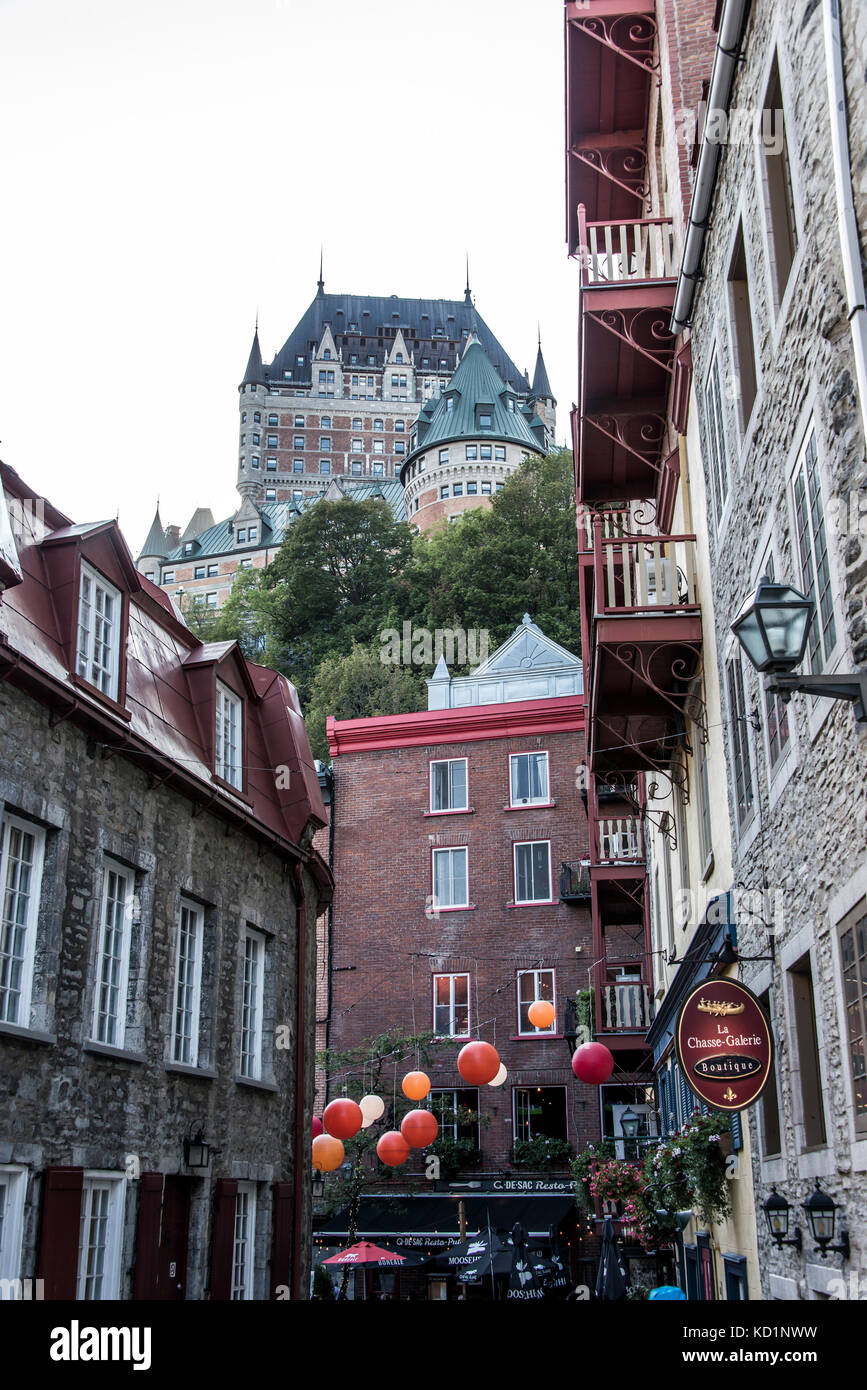 Lower town quebec city winter hi-res stock photography and images - Alamy