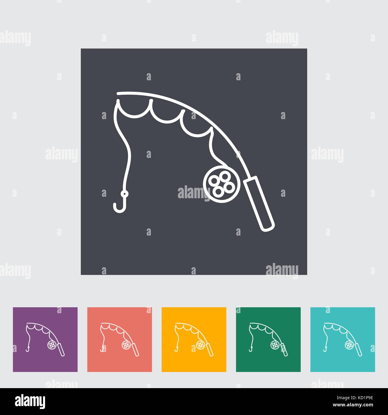 Game fish bait Stock Vector Images - Alamy