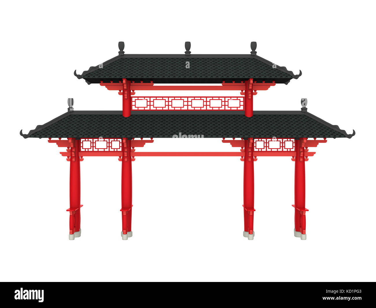 Design traditional roof chinese Cut Out Stock Images & Pictures - Alamy