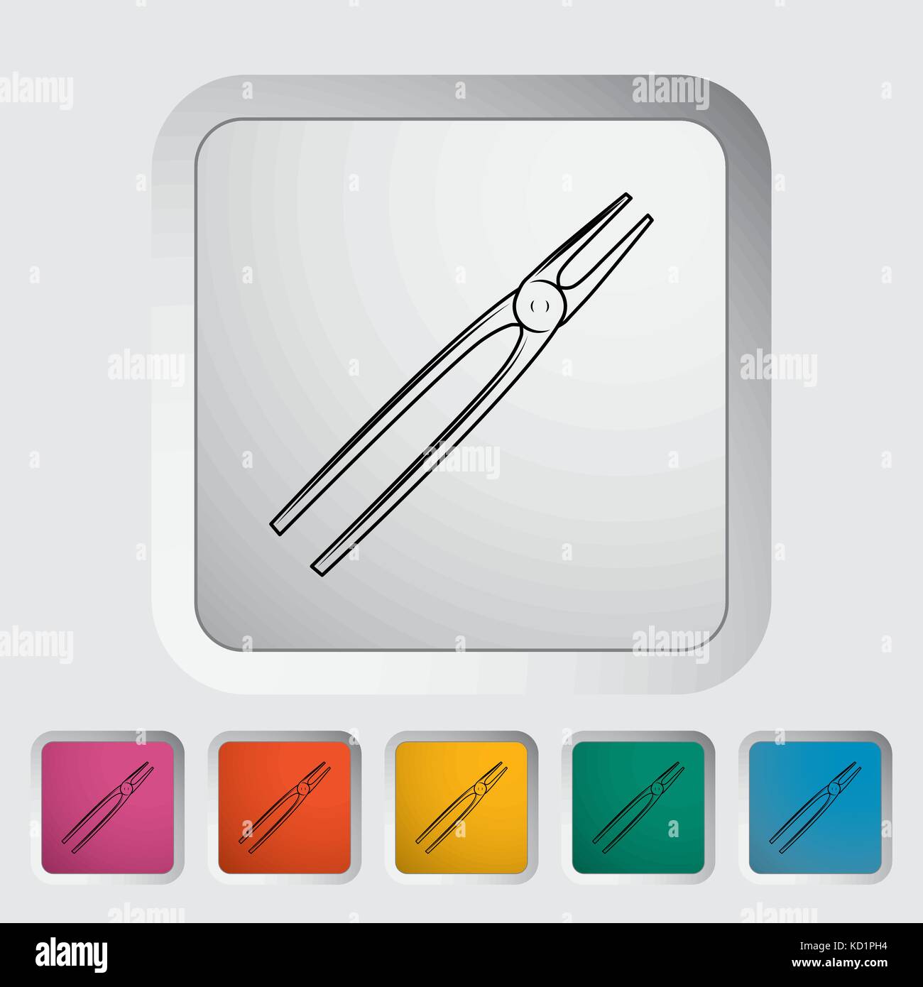 Tong Stock Vector Images - Alamy