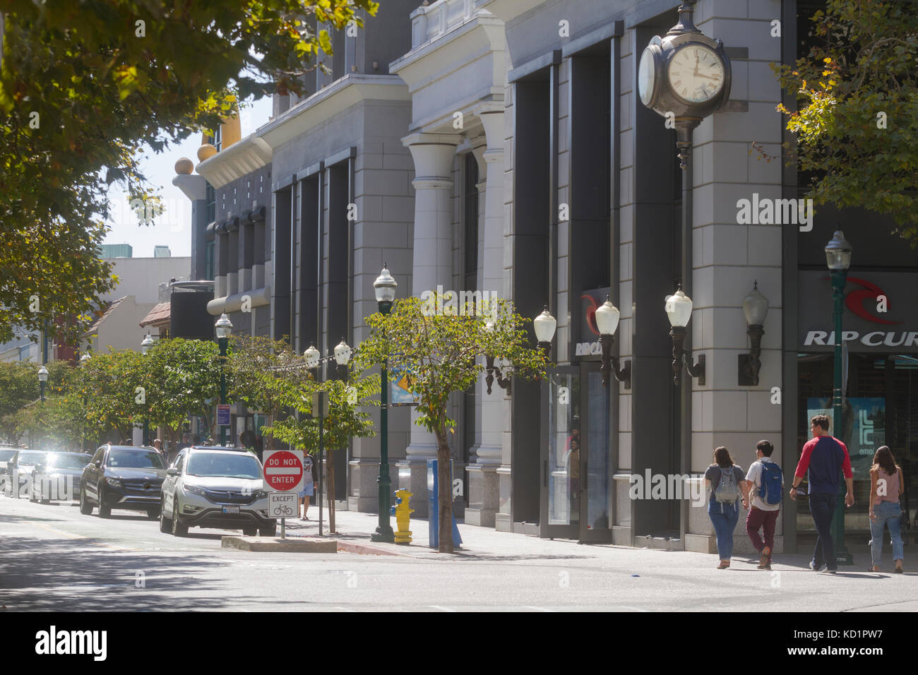 Santa Cruz California Downtown High Resolution Stock Photography and ...
