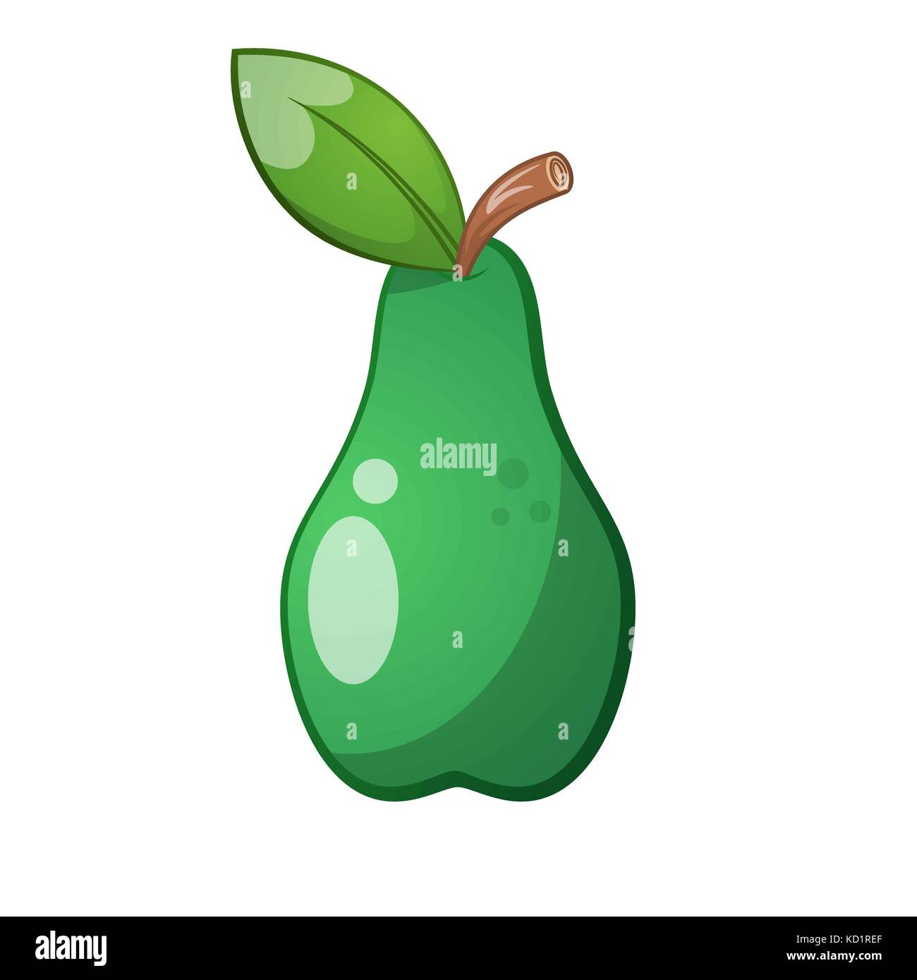Pear fruit cartoon hi-res stock photography and images - Alamy