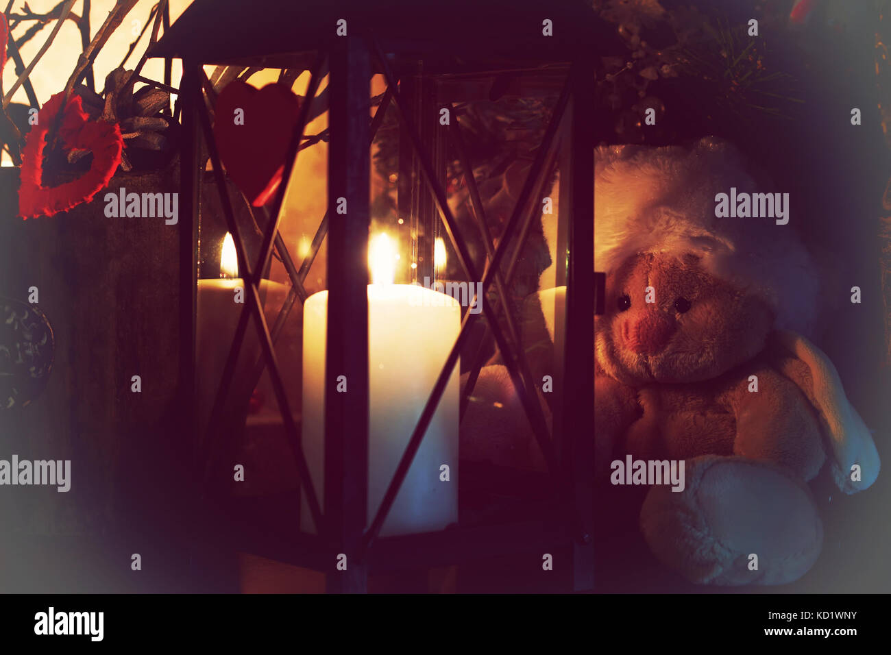 toy candle lamp Stock Photo - Alamy