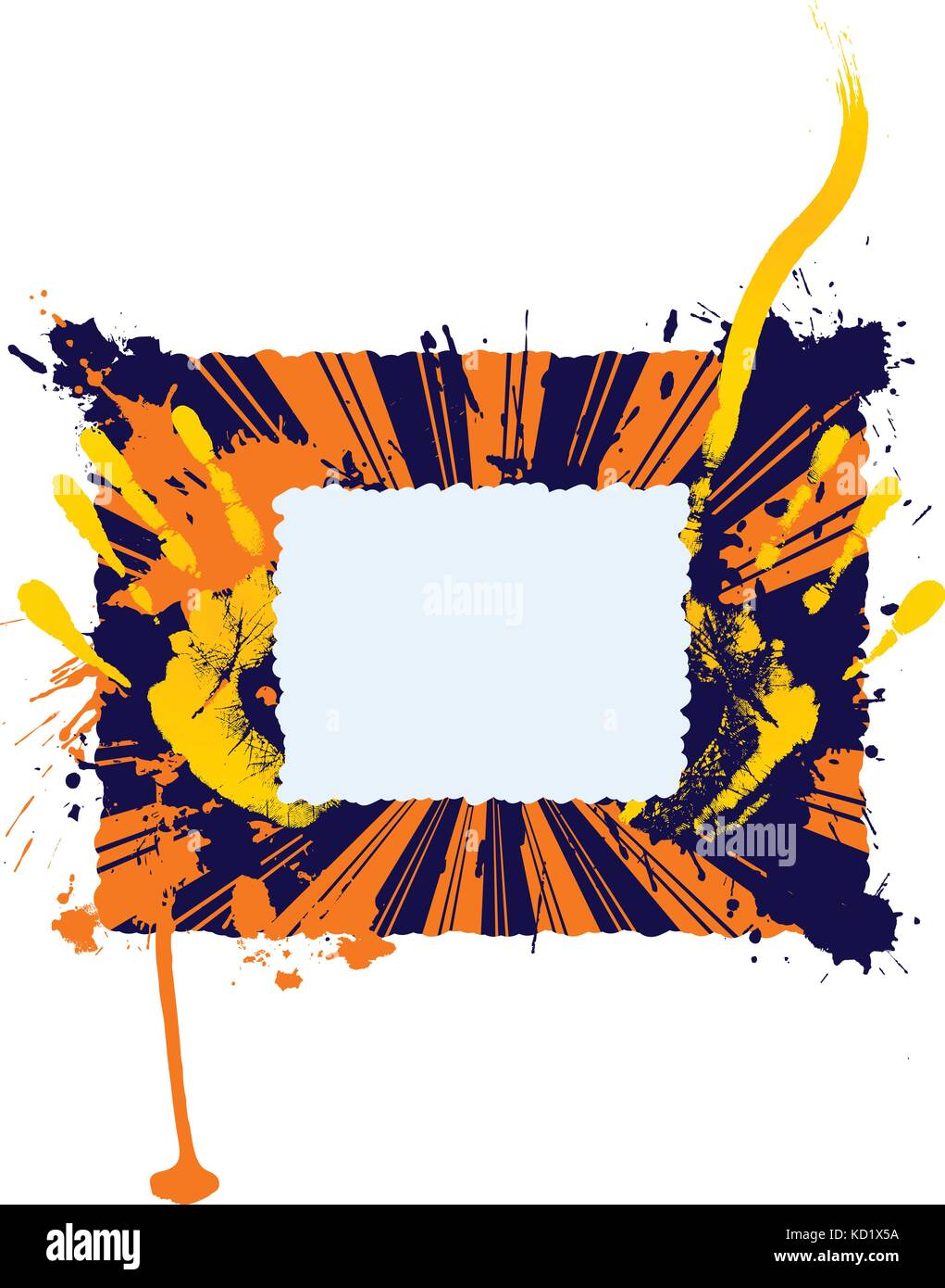 Abstract grunge frame Stock Vector Image & Art - Alamy