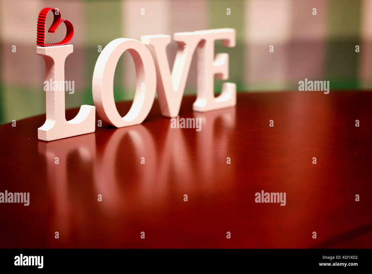 valentine day love shape Stock Photo - Alamy