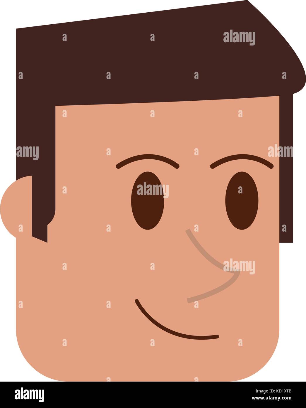 happy man face icon image Stock Vector Image & Art - Alamy
