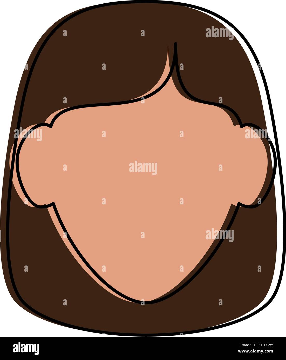 woman avatar head icon image Stock Vector Image & Art - Alamy