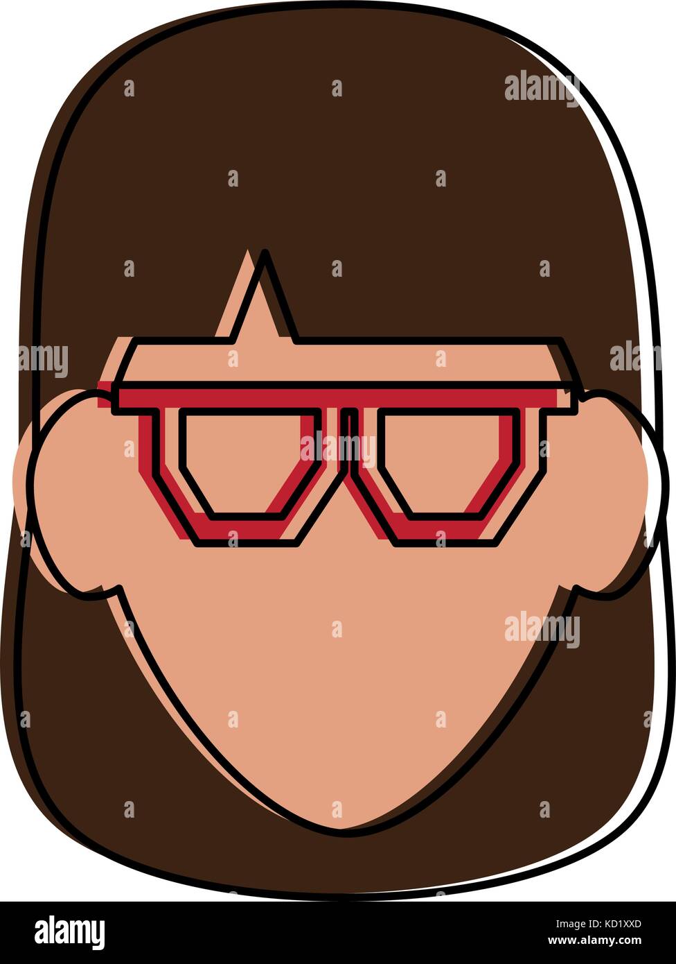 woman avatar head icon image Stock Vector Image & Art - Alamy