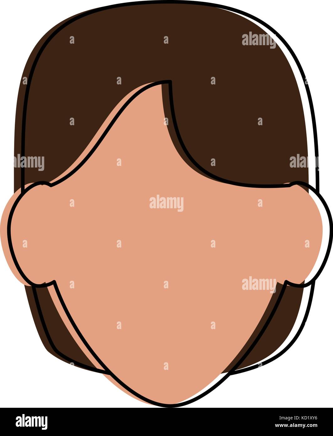 woman avatar head icon image Stock Vector Image & Art - Alamy
