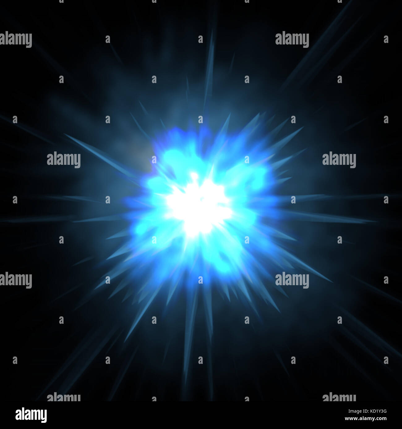 Blue glowing abstract background Stock Photo - Alamy