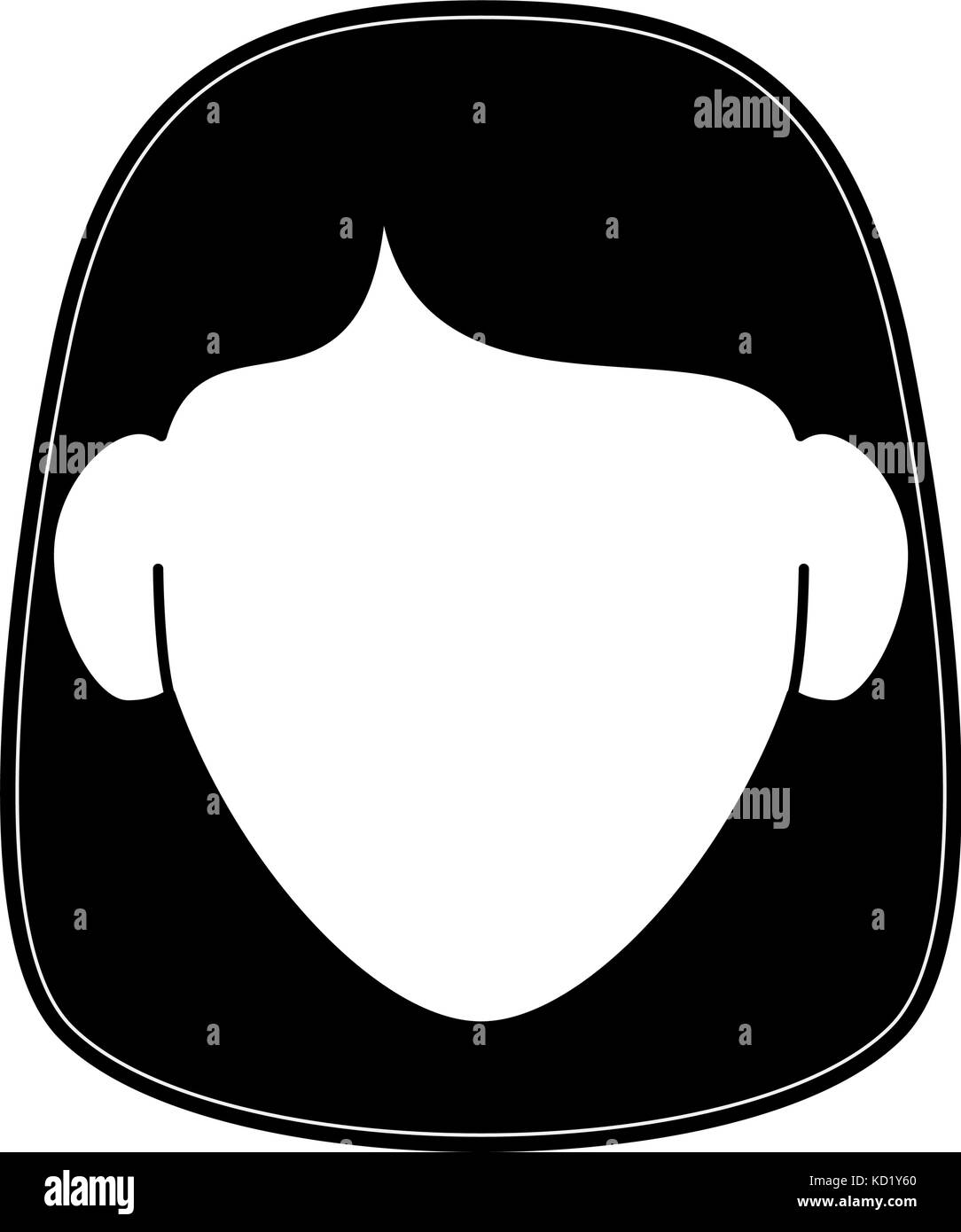 woman avatar head icon image Stock Vector Image & Art - Alamy