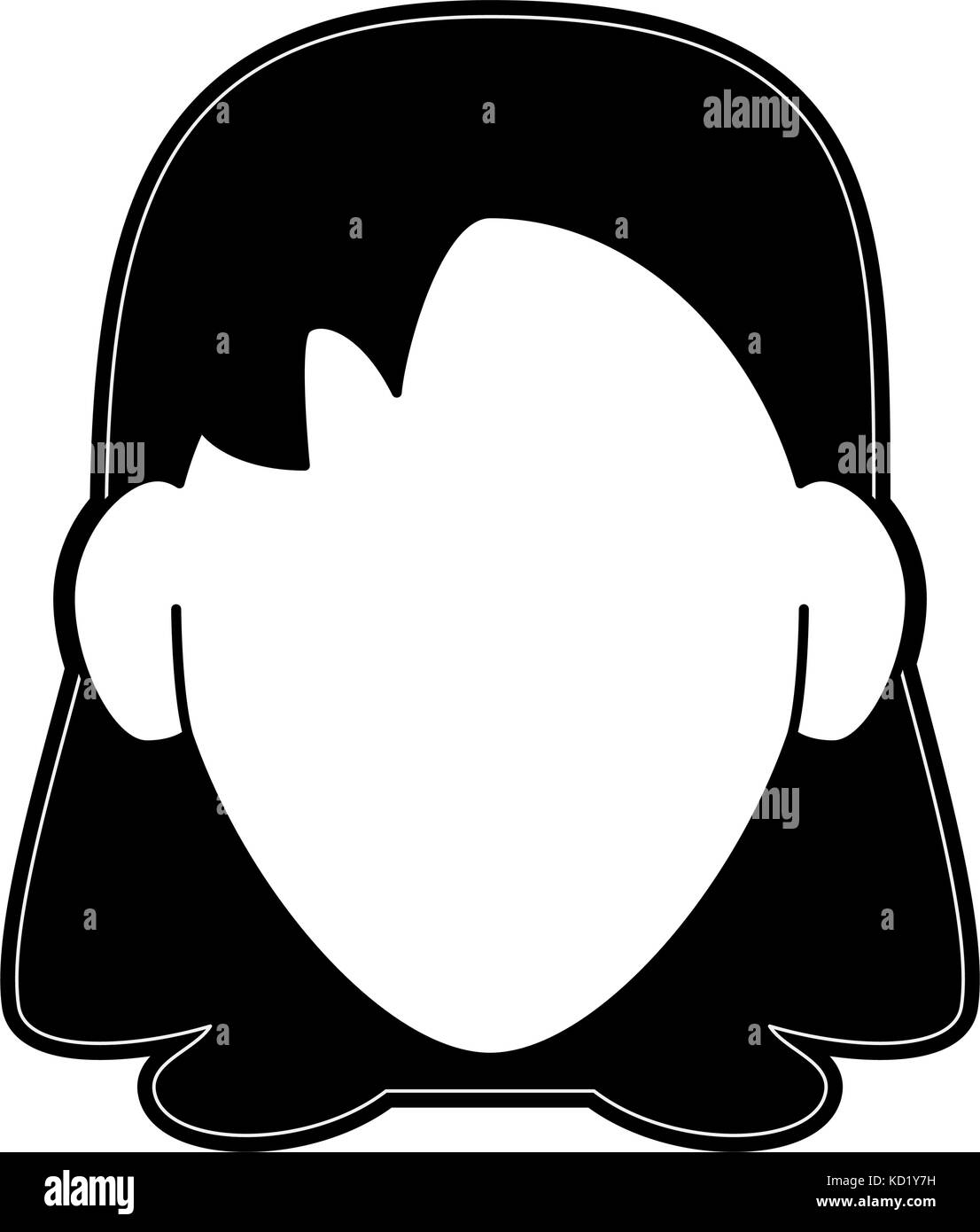 woman avatar head icon image Stock Vector Image & Art - Alamy