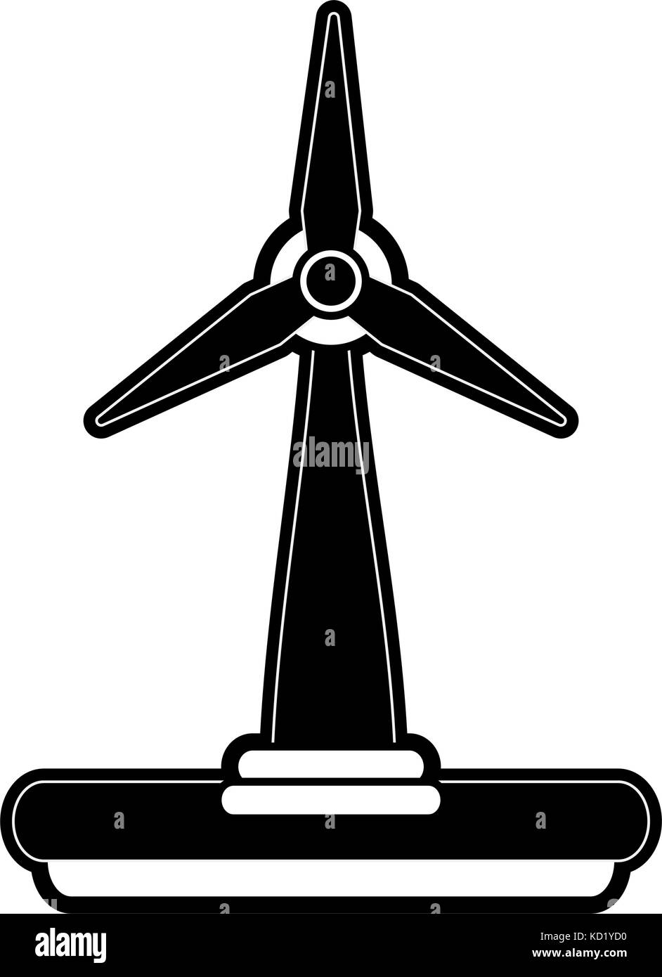 wind turbine icon image Stock Vector Image & Art - Alamy
