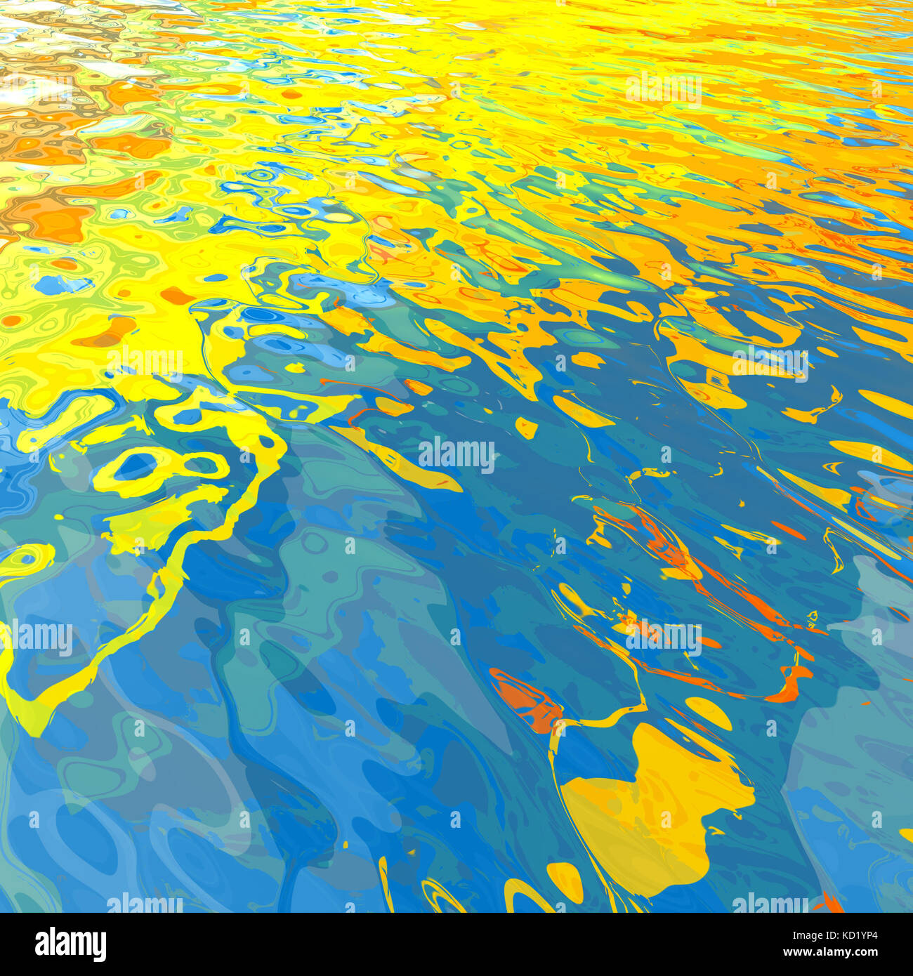 Abstract beautiful water effect Stock Photo - Alamy