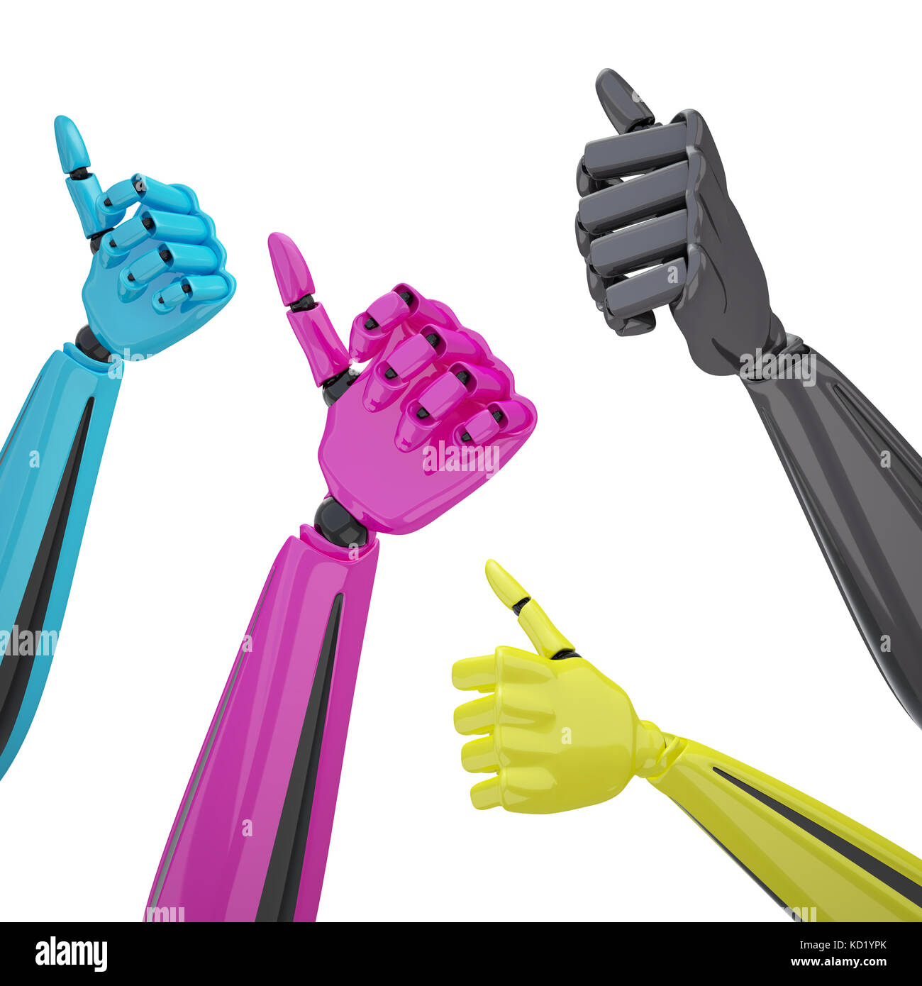 Robotic hands hi-res stock photography and images - Alamy