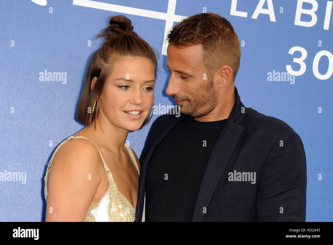 74th Venice Film Festival - 'Le Fidele' - Photocall Featuring: Matthias Schoenaerts, Adele ...