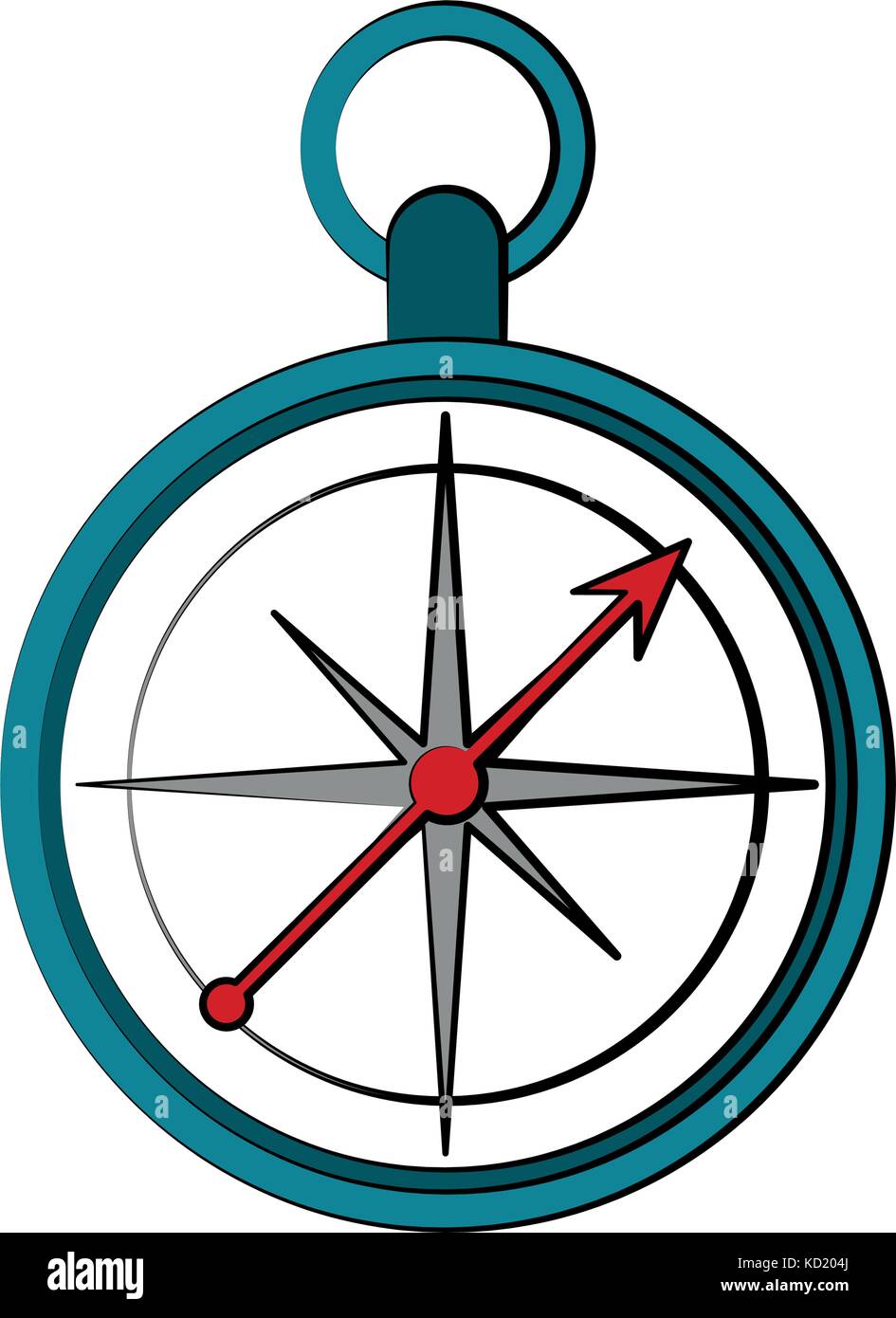 compass navigation icon image Stock Vector Image & Art - Alamy