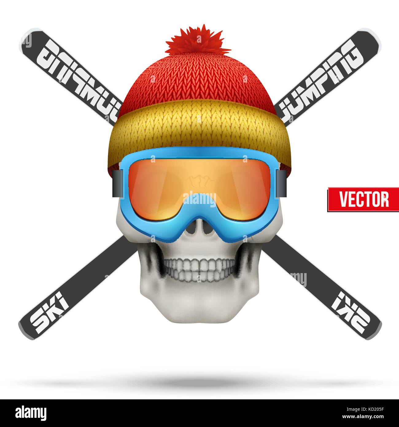 Skiing team Stock Vector Images - Alamy