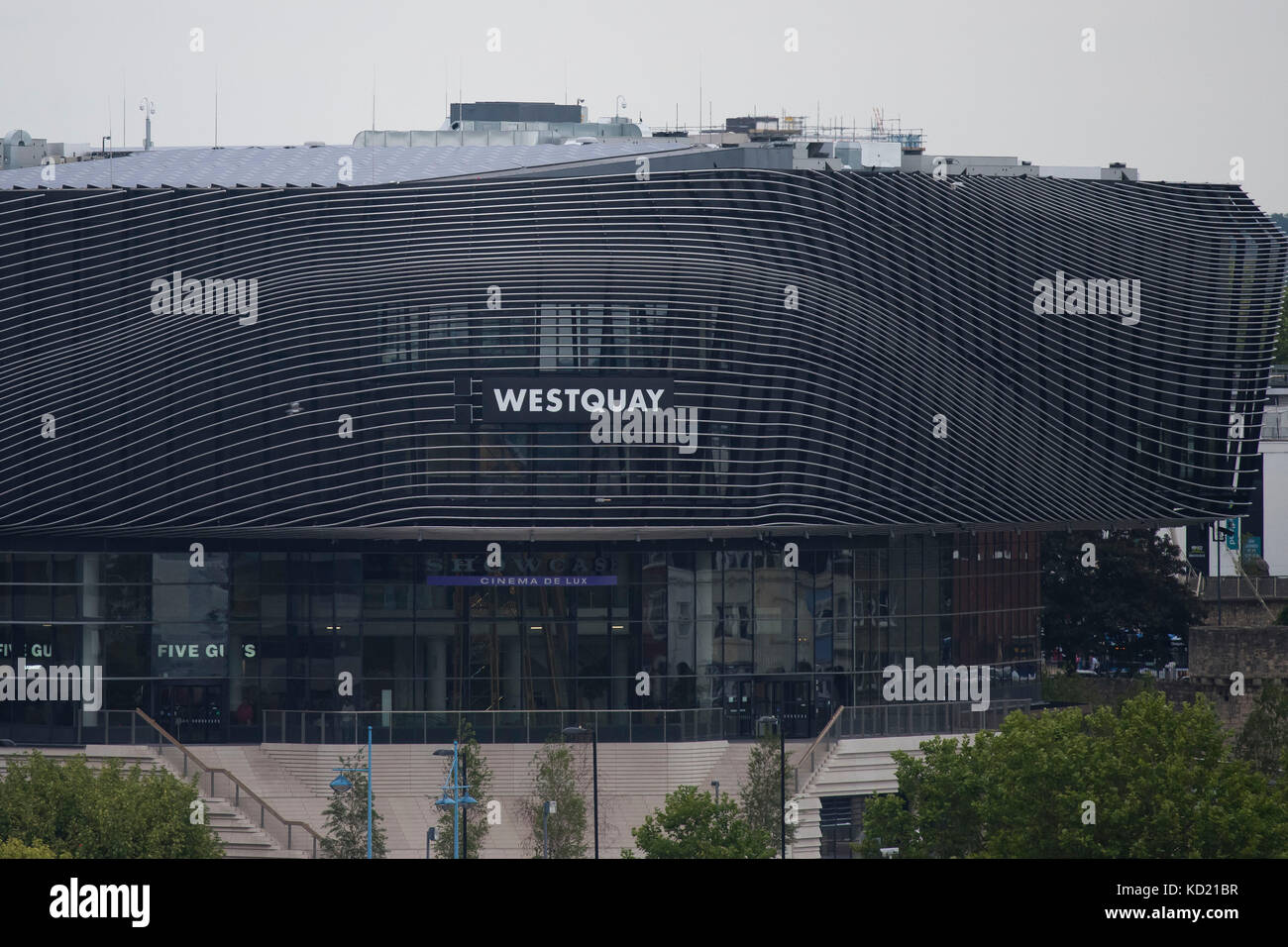 General view of Westquay shopping centre in Southampton, England, UK ...