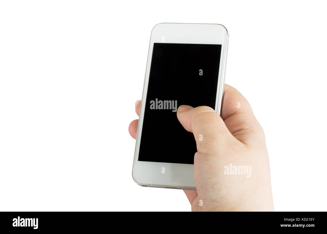 mobile phone in hand Stock Photo - Alamy