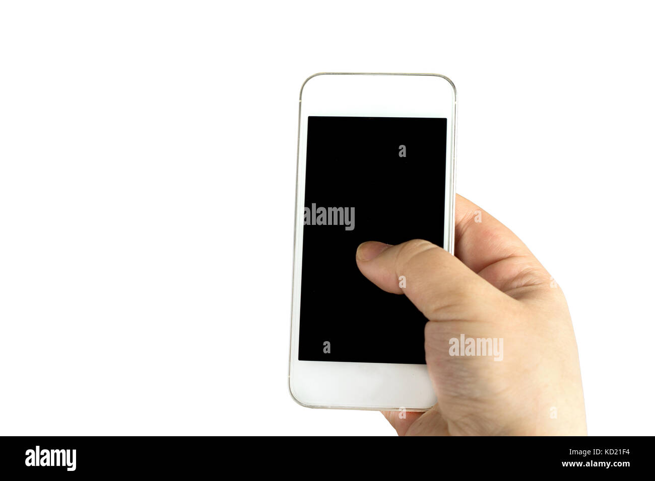 mobile phone in hand Stock Photo - Alamy