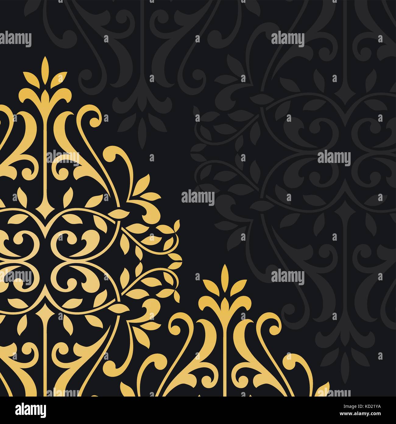 Floral pattern for invitation card Stock Vector Image & Art - Alamy