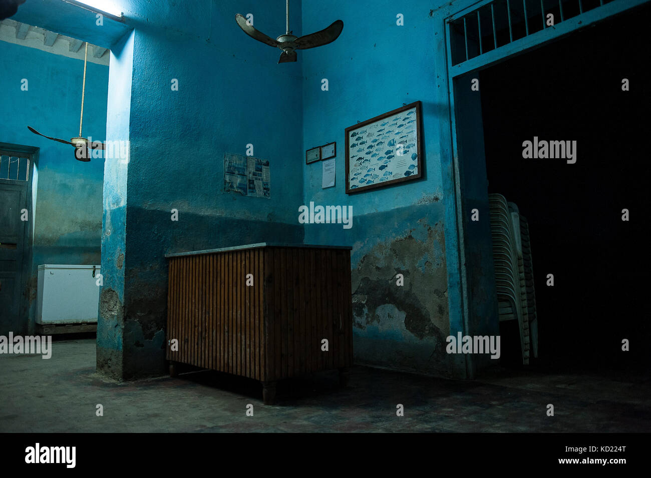 Le meilleur restaurant de poissons de Massawa, mars 2013. The best fish ...