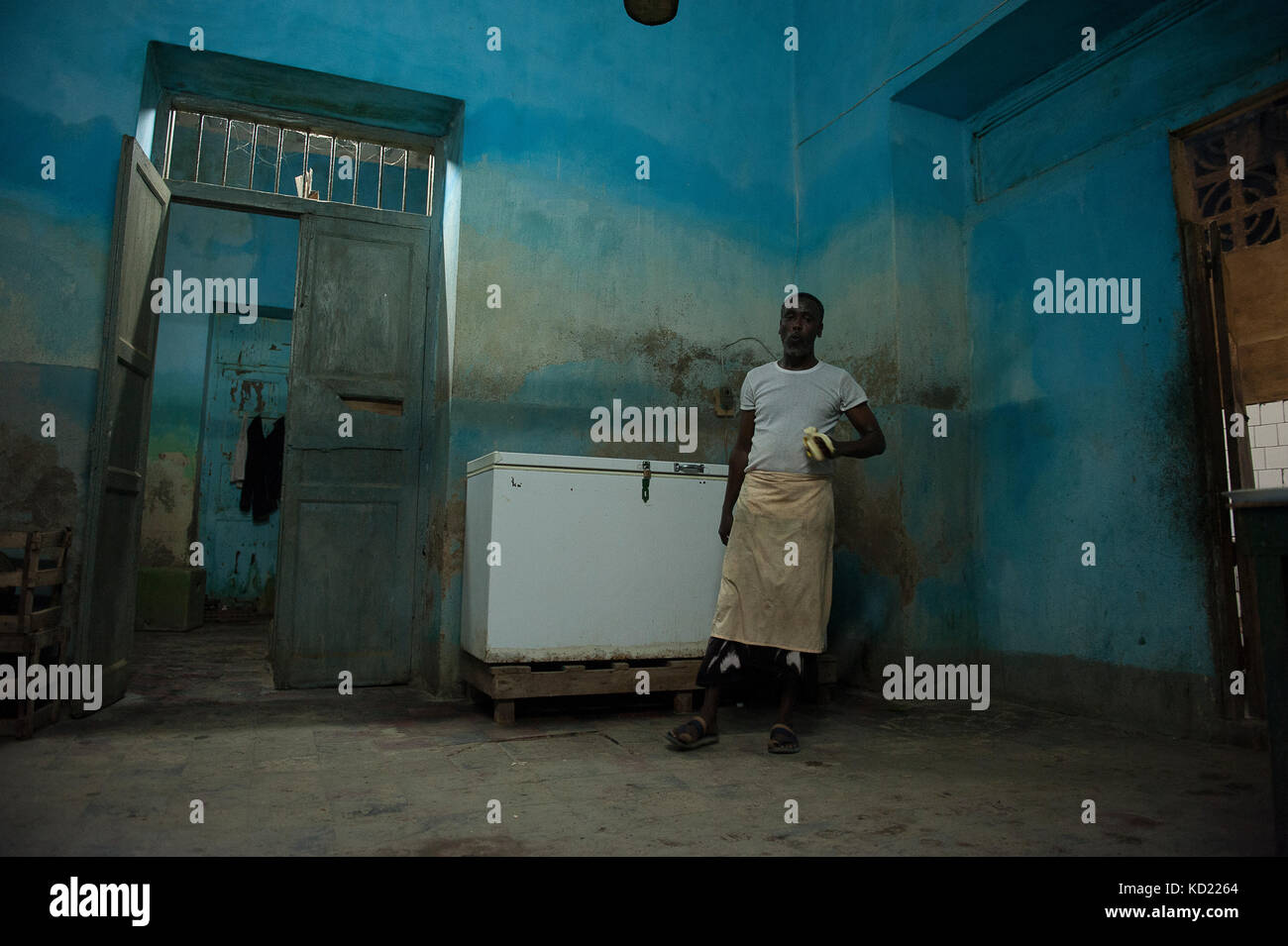 Le meilleur restaurant de poissons de Massawa, mars 2013. The best fish ...