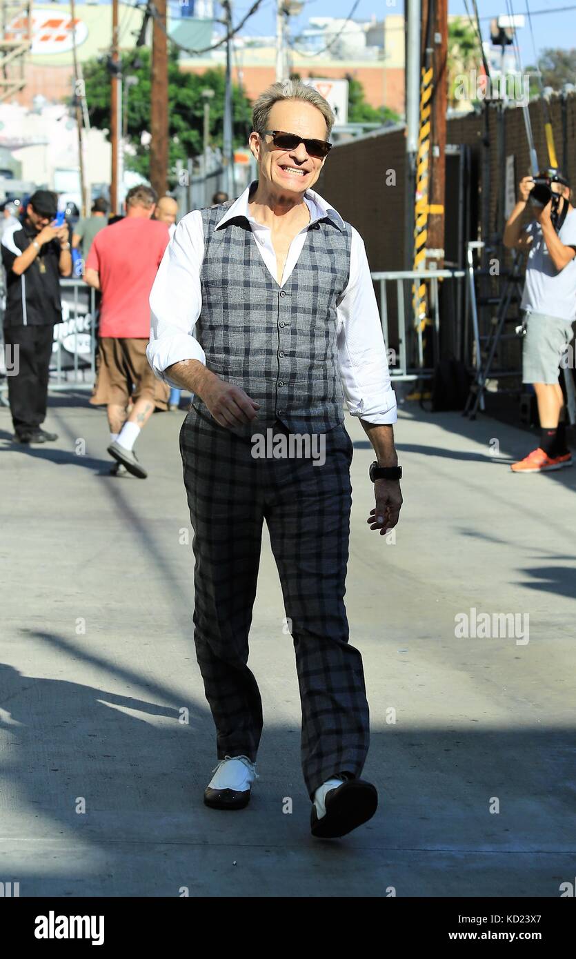 David Spade and David Lee Roth spotted hanging around the Jimmy Kimmel ...