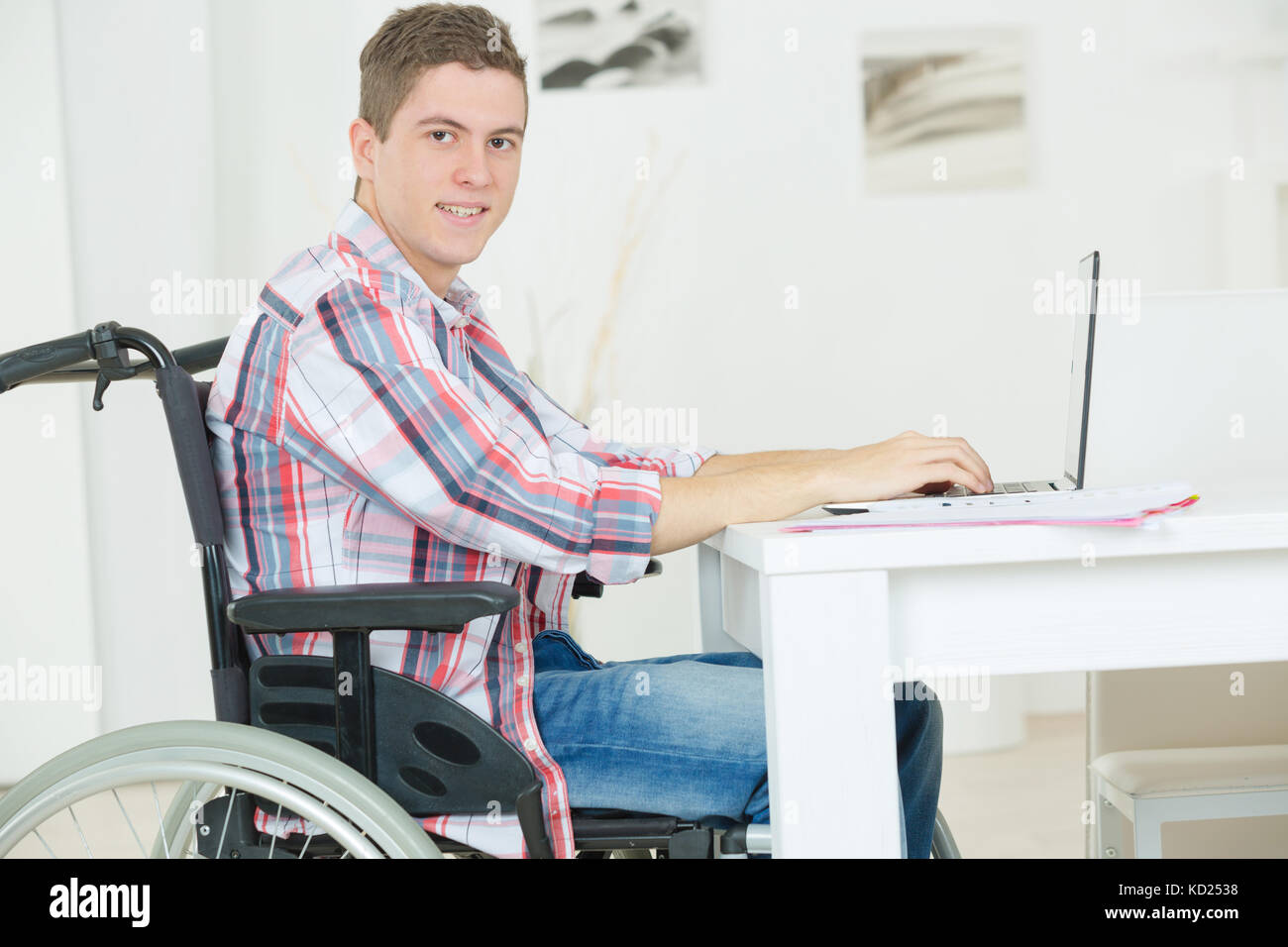 working from home Stock Photo - Alamy