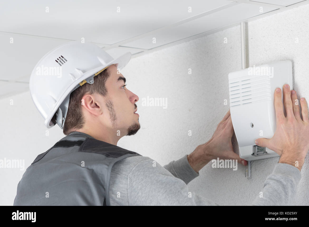 the building alarm Stock Photo - Alamy