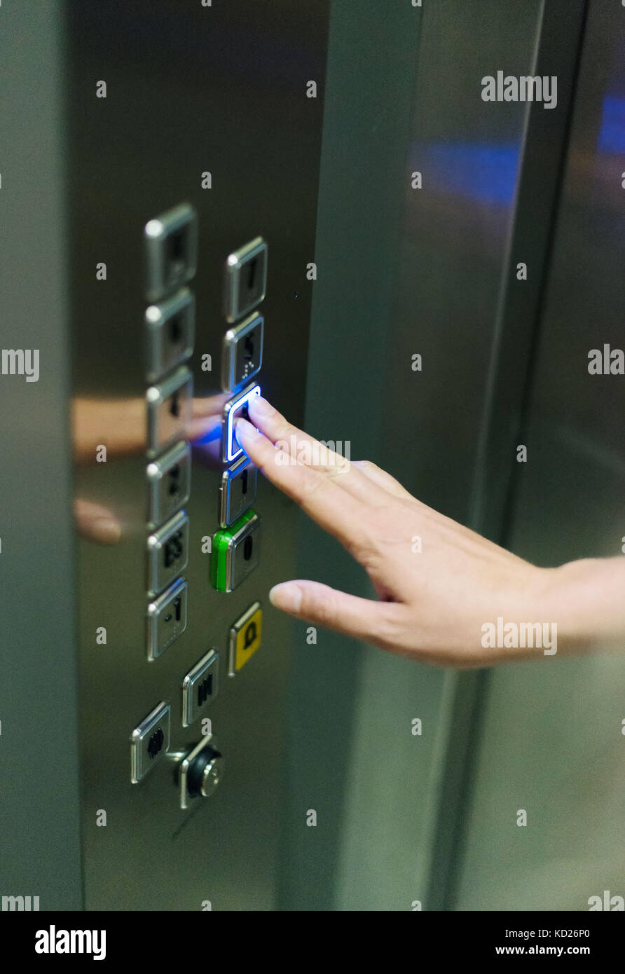 Inside elevator hi-res stock photography and images - Alamy