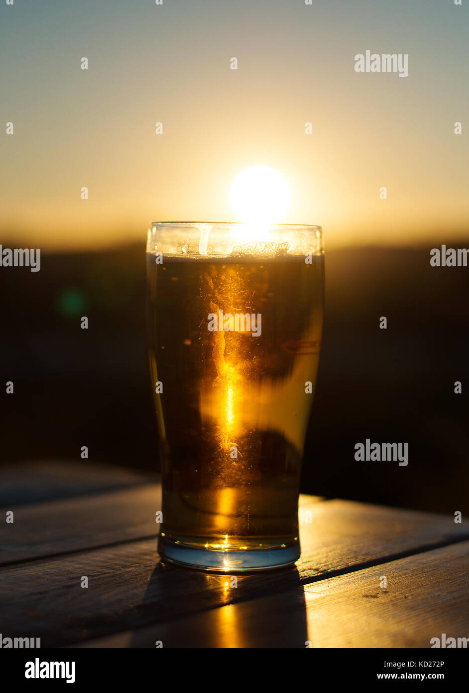 Evening light on beer beach hi-res stock photography and images - Alamy