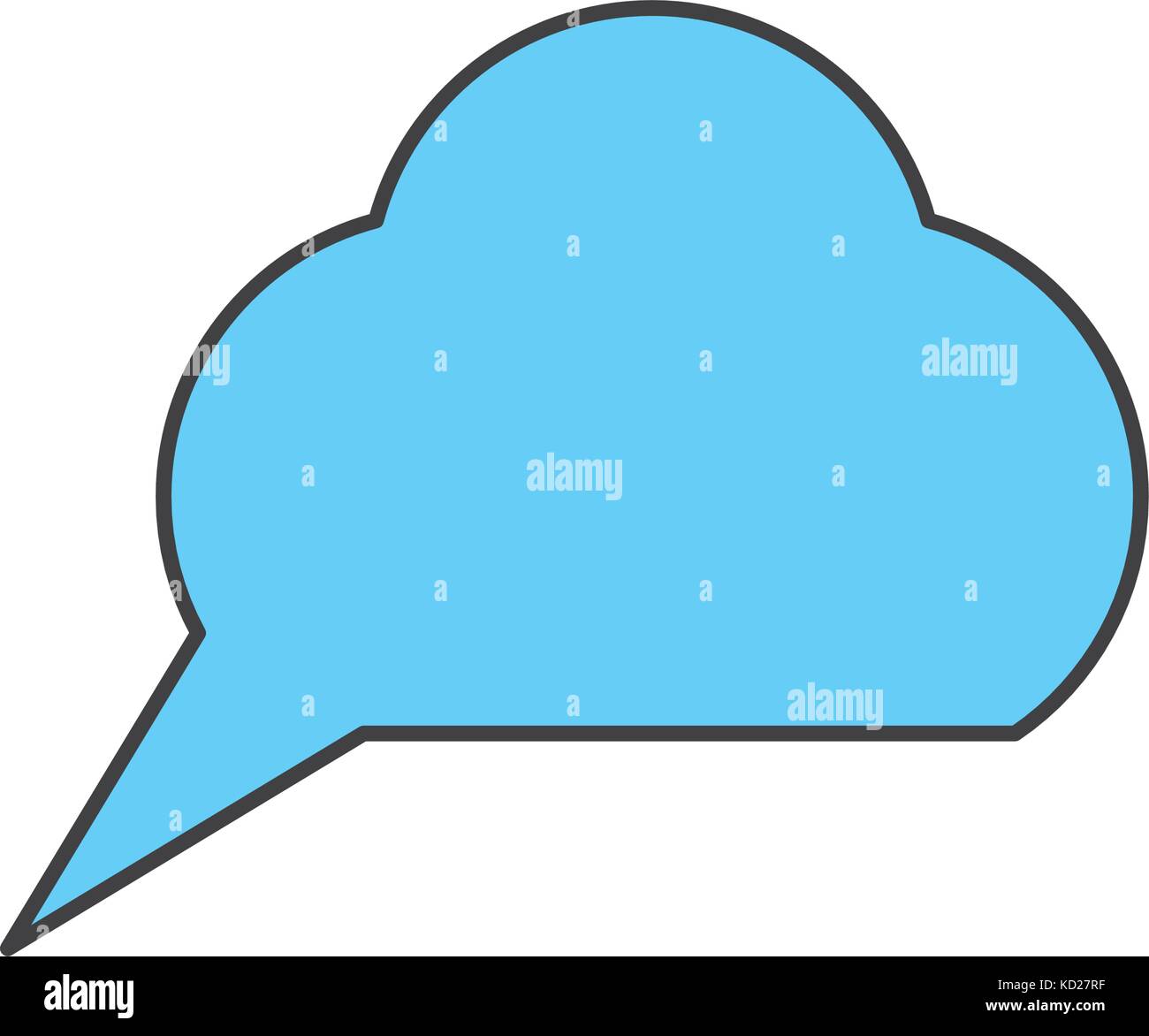 flat line colored chat bubbles over white background vector ...