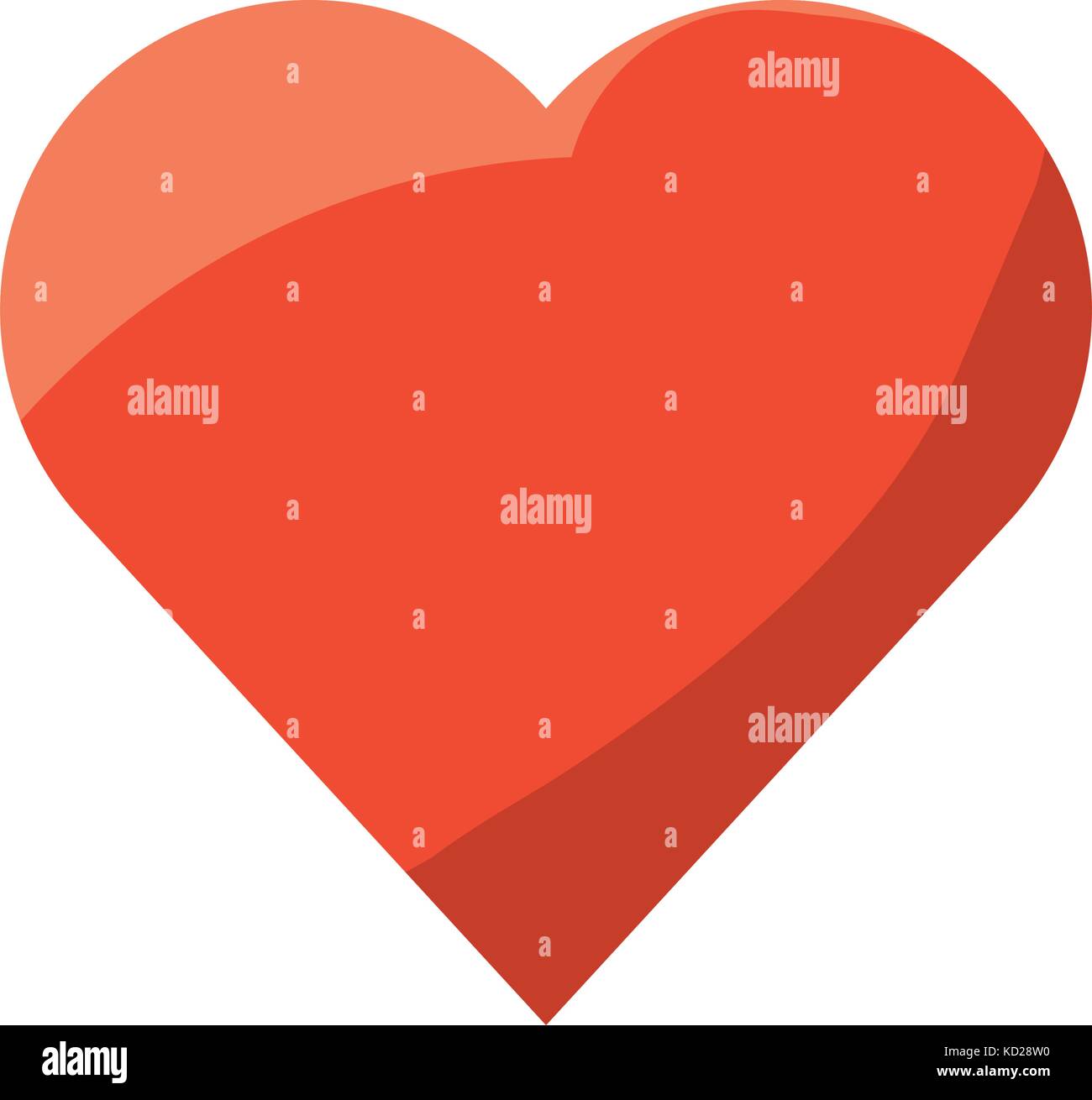 heart icon over white background vector illustration Stock Vector Image & Art - Alamy