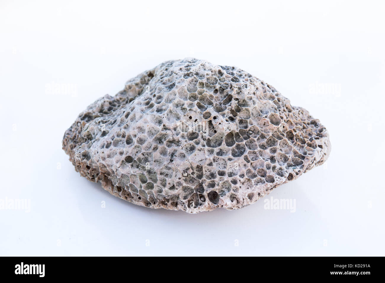 big granite rock stone, isolated on white background Stock Photo - Alamy