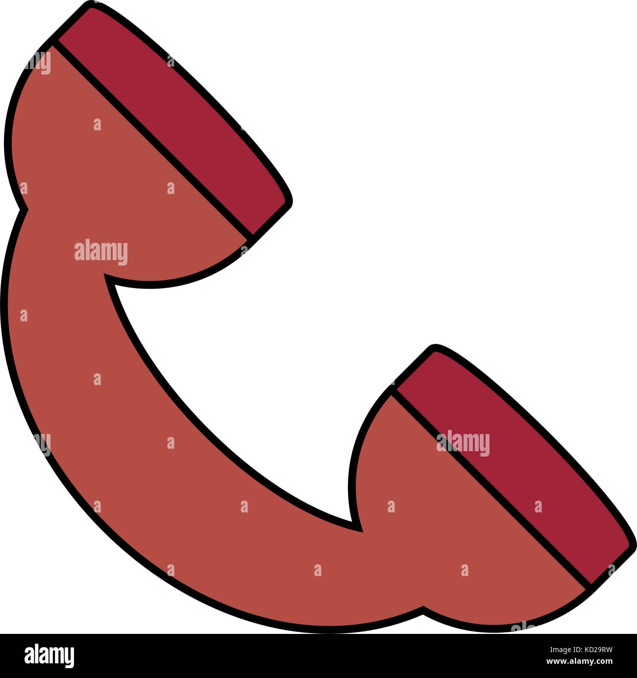 phone icon over white background vector illustration Stock Vector Image ...