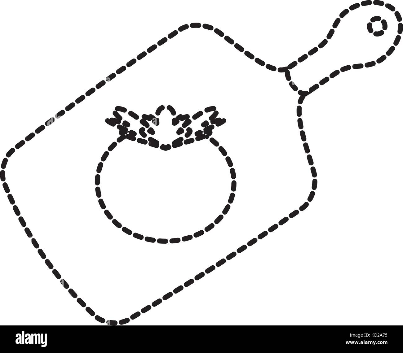 Kitchen board tomato Stock Vector Images - Alamy