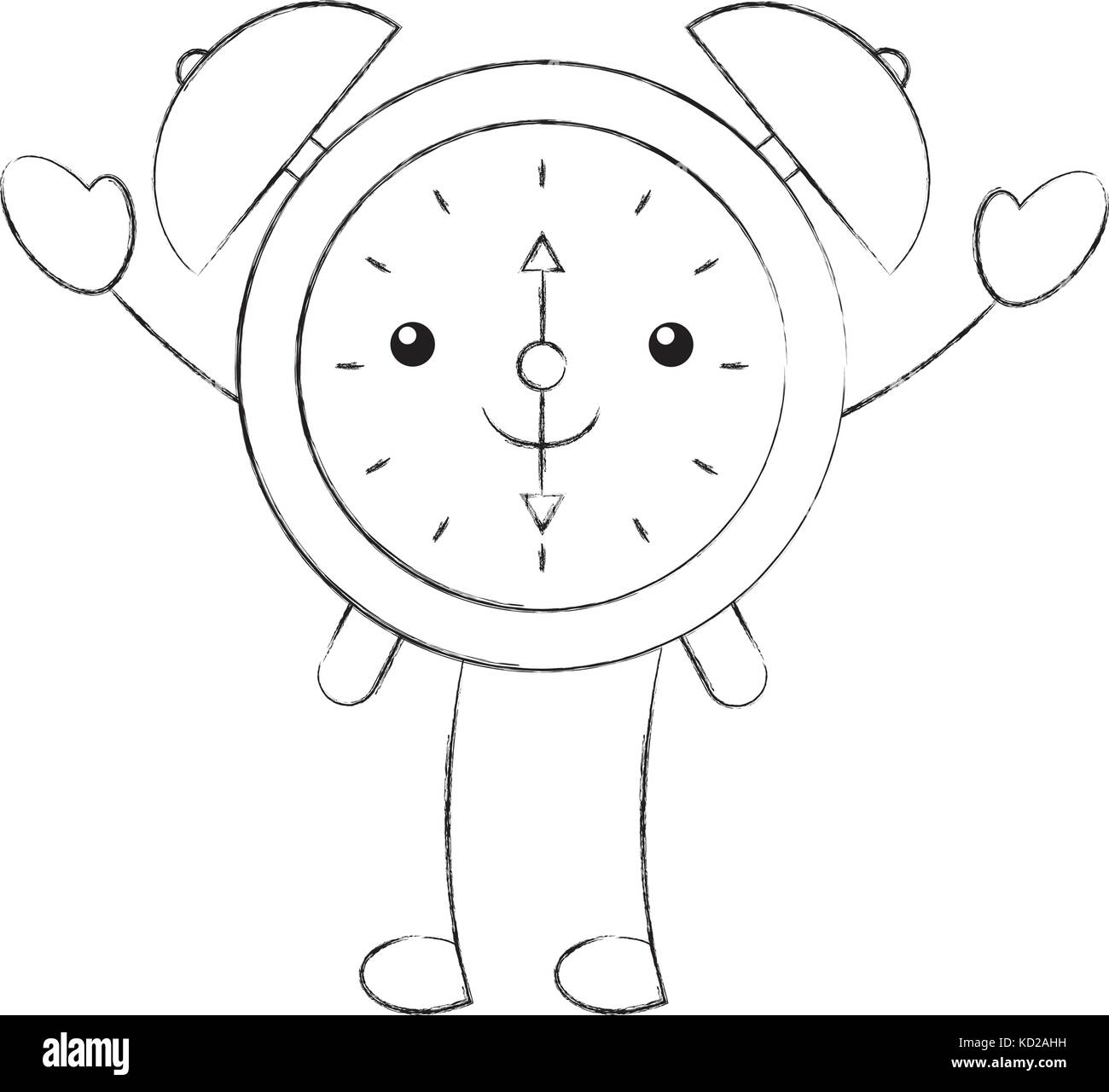 Cartoon Clock High Resolution Stock Photography and Images - Alamy