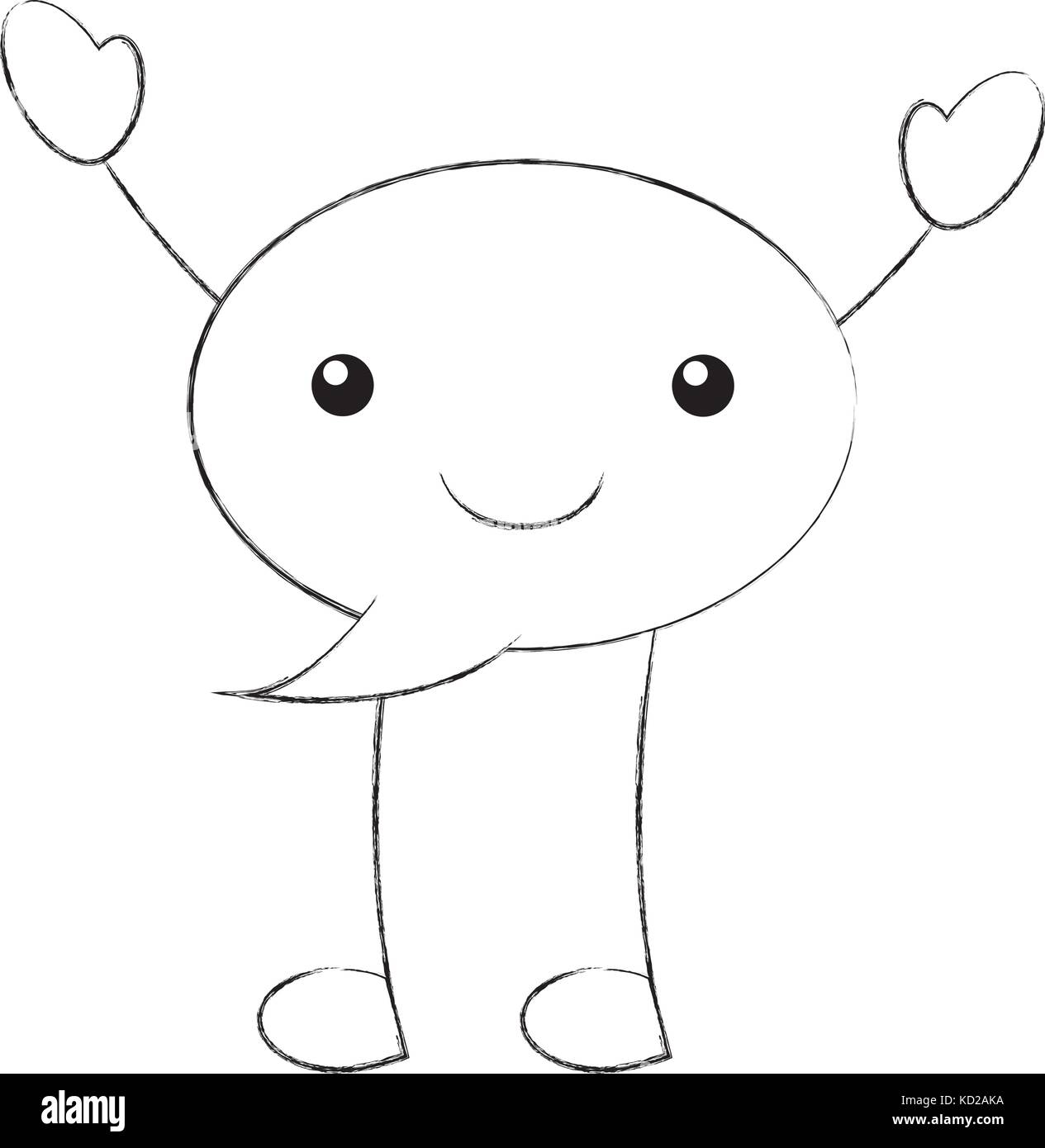 cartoon speech bubbles chat comment message talk Stock Vector Image ...