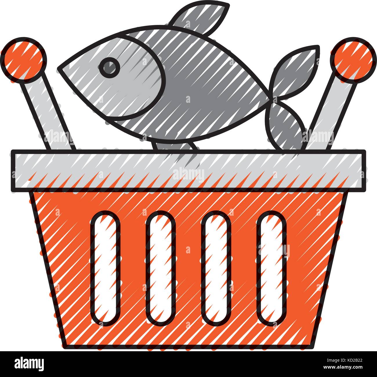 Fish Market Stock Vector Images - Alamy